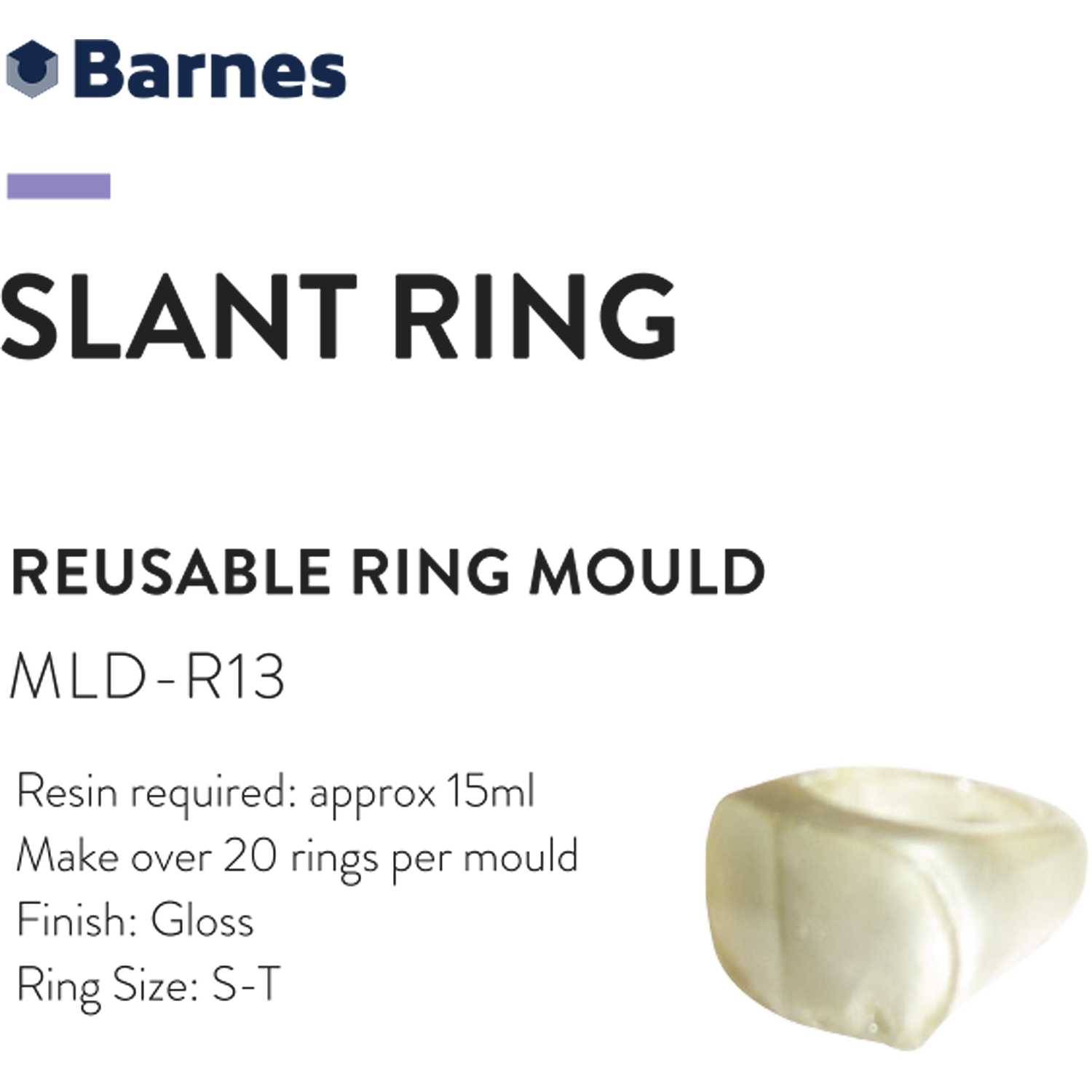 Slant Ring Mould - Barnes New Zealand