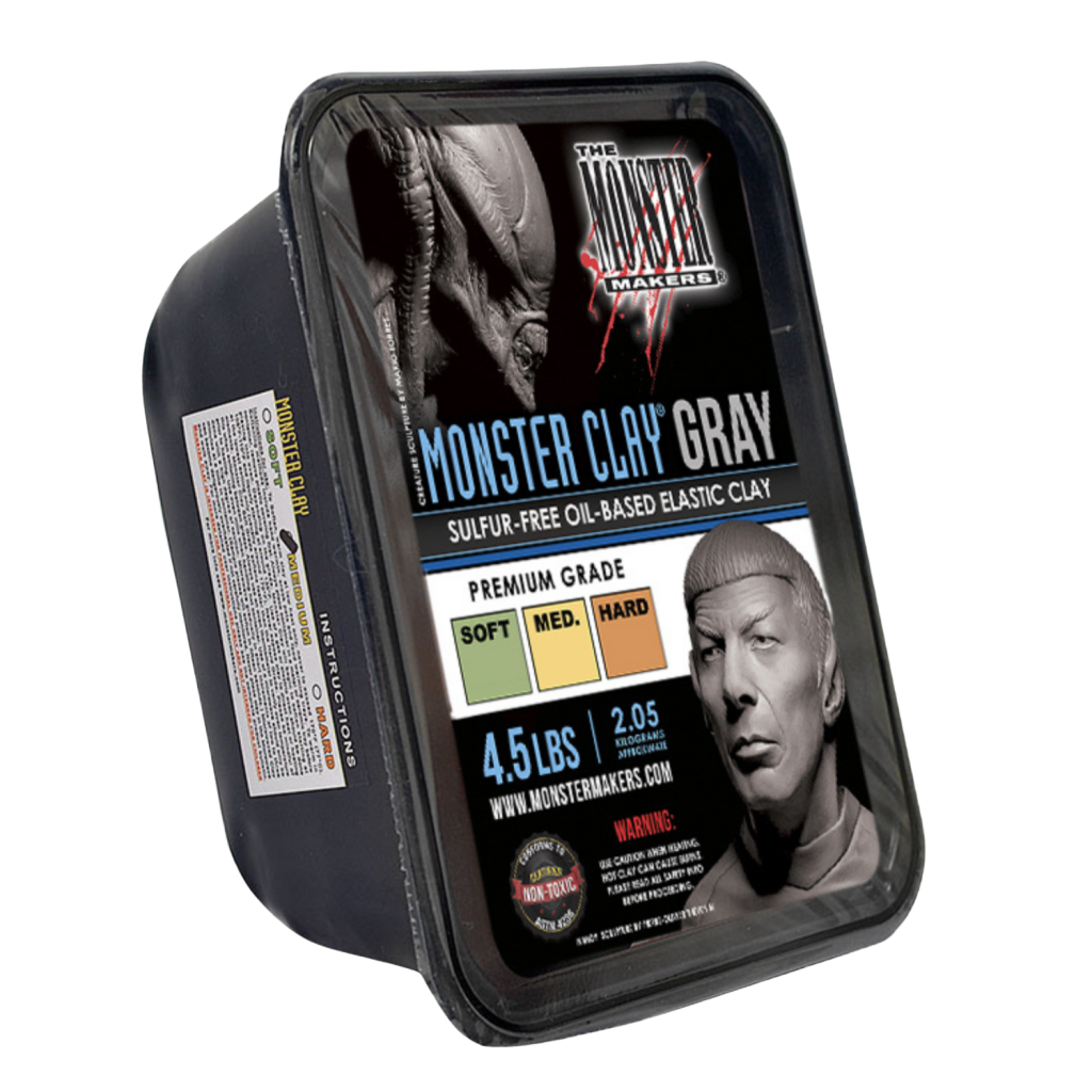 Monster Clay Premium Grey 2kg - Barnes New Zealand